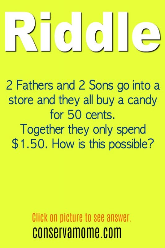 Riddle of the Day! - ConservaMom