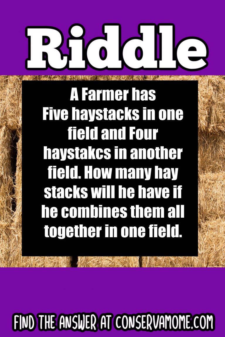 Tell me a Riddle: Short Tricky Riddles - ConservaMom