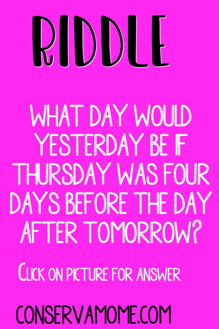 Tricky Brain Teasers : How many can you figure out? - ConservaMom