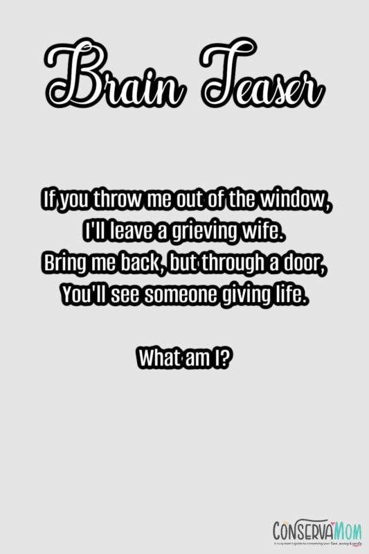 Fun Riddle of The Day to get your day going