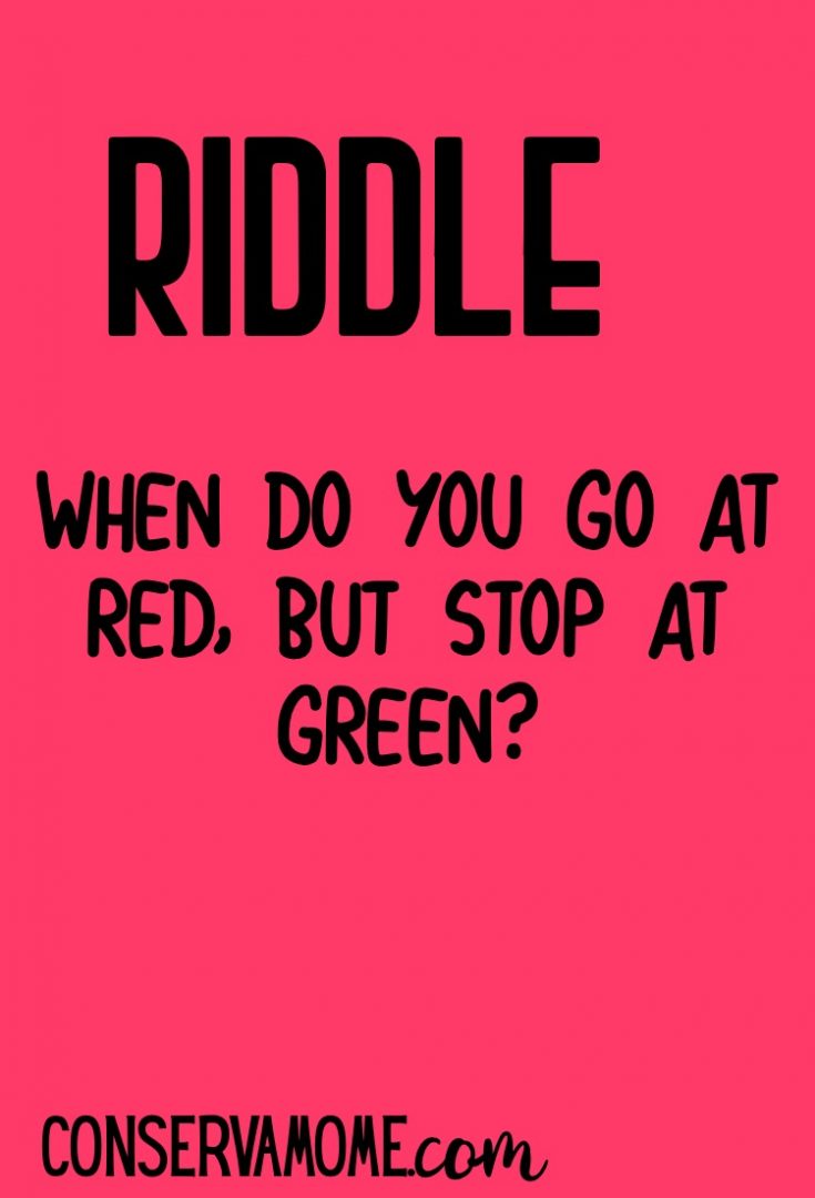 20 riddles with answers - ConservaMom