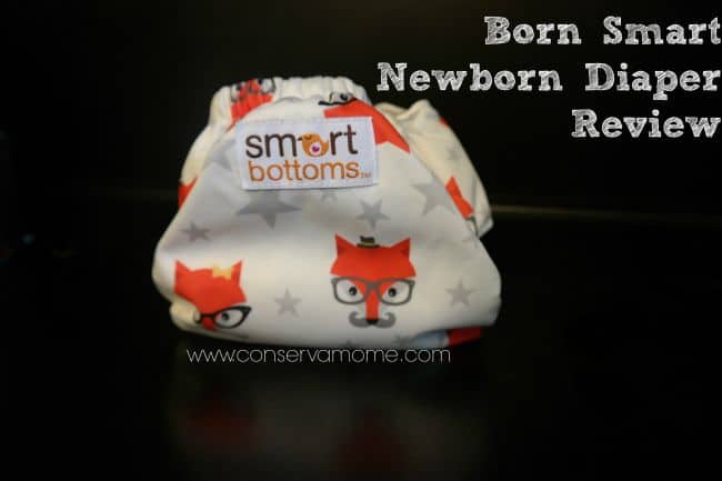 Smart Bottoms Born Smart Newborn Cloth Diaper Review - ConservaMom