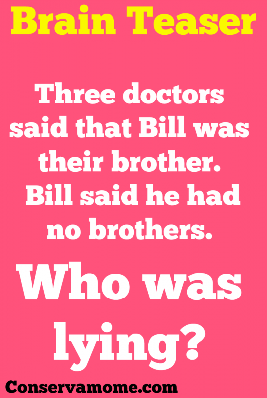 Riddle of the Day fun to make you think and get the brain going!
