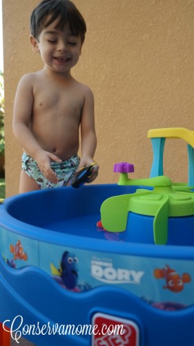 Water Fun with Step 2 - Finding Dory Water Table & Waterfall Discovery ...