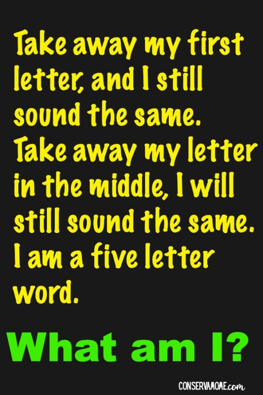 What Am I Riddle of the day