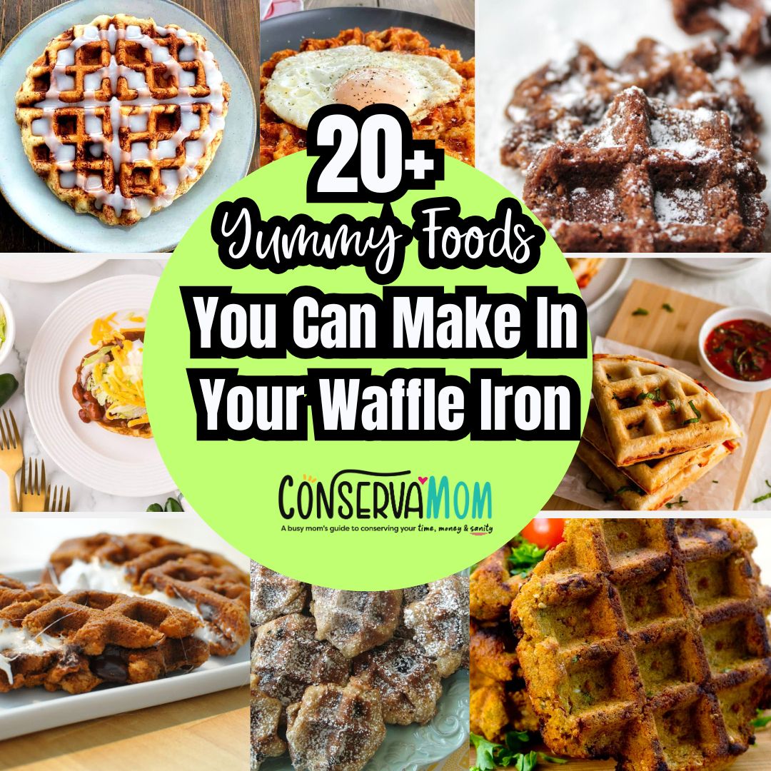 20+ Yummy Foods You Can Make In Your Waffle Iron - ConservaMom