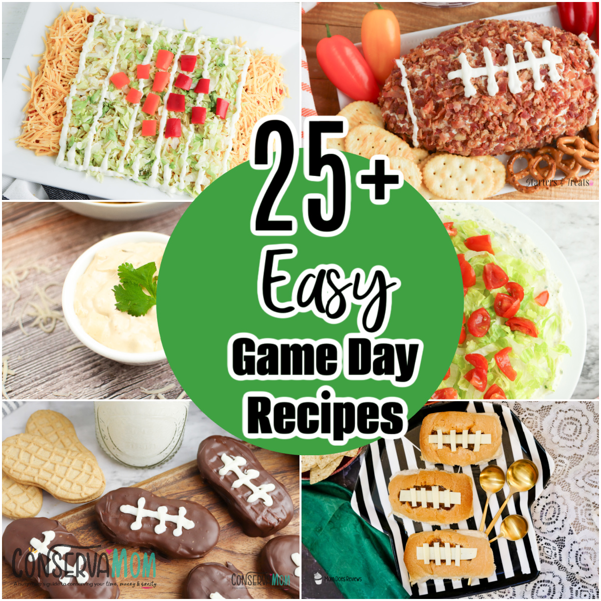 25+ Delicious & Easy Game Day Recipes - ConservaMom
