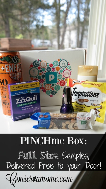 PINCHme Box: Full Size Samples, Delivered Free to Your Door! - ConservaMom