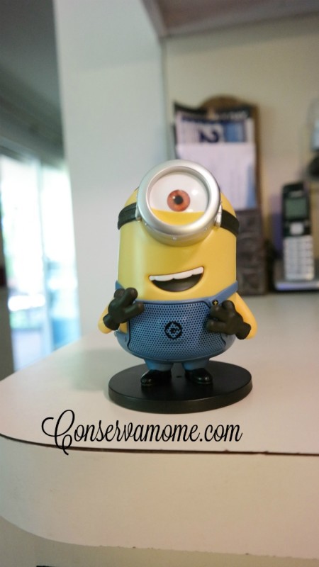 eKids Despicable Me Minion Bluetooth Speaker Review - ConservaMom