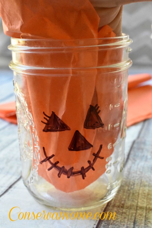 Easy Fall Lantern Tutorial - ConservaMom