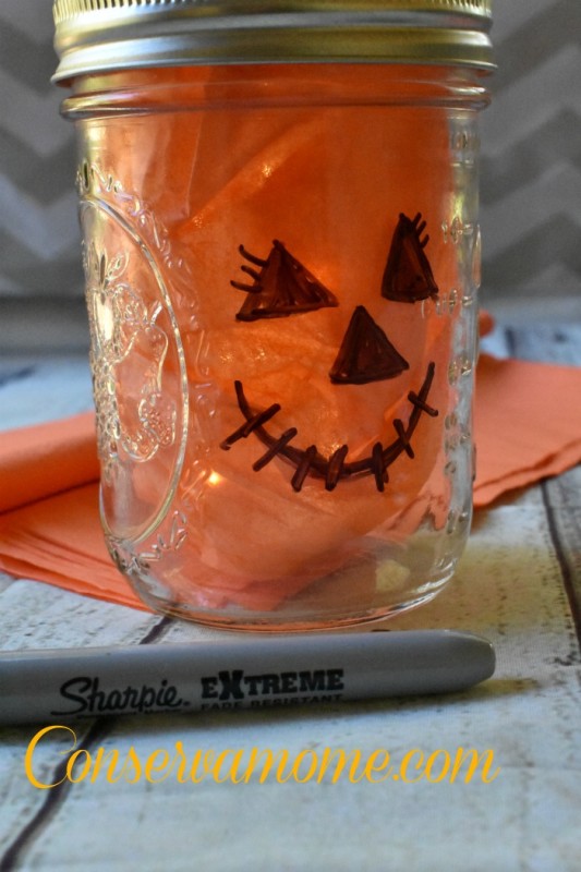 Easy Fall Lantern Tutorial - ConservaMom