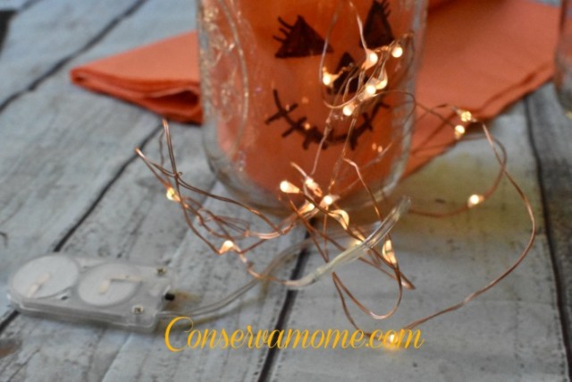 Easy Fall Lantern Tutorial - ConservaMom