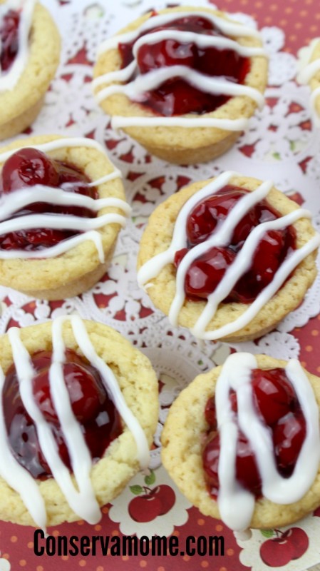 3 Ingredient Cherry Cookie Cups : Easy Dessert Recipe Idea