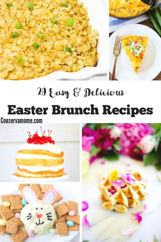 20+ Easy & Delicious Easter Brunch Recipes - ConservaMom