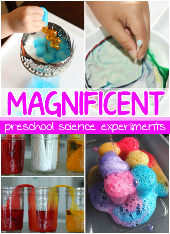 Magnificent Preschool Science Experiments: Preschool hands on learning ...