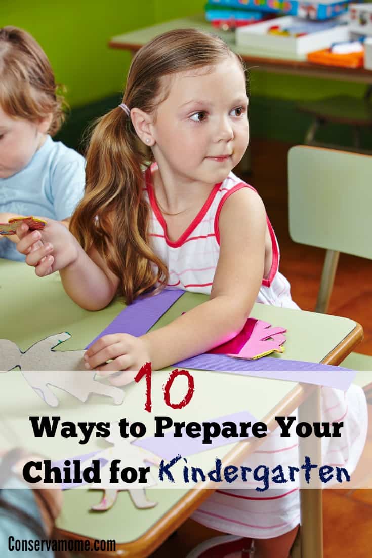 10 Ways To Prepare Your Child For Kindergarten ConservaMom 10 Ways To Prepare Your Child For Kindergarten ConservaMom