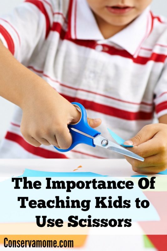 The Importance Of Teaching Kids to Use Scissors + Free Printable