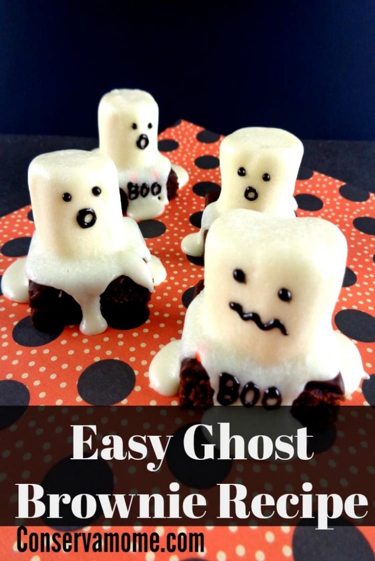 ConservaMom - Easy Ghost Brownies Recipe: The Perfect Halloween Treat ...