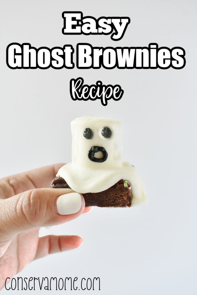 Easy Ghost Brownies Recipe: Spooky Halloween Treats - ConservaMom