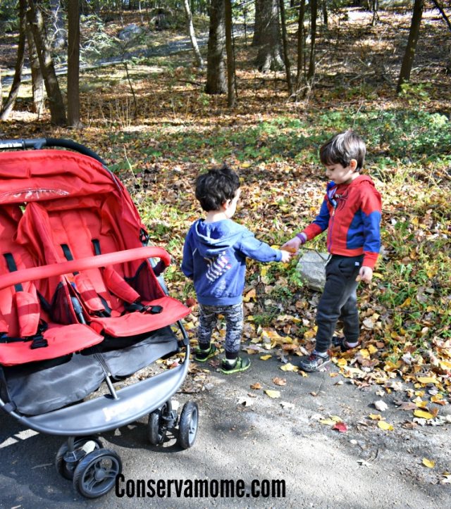 5 Tips to Enjoy a Fall walk with Little Kids & Joovy ScooterX2 Stroller ...