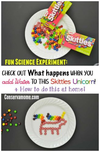 Skittles Unicorn: A fun Science Experiment - ConservaMom