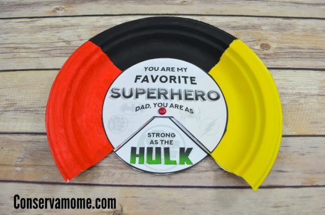 Super Hero Father's Day Craft Idea - ConservaMom