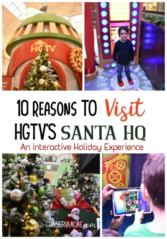 10 Reasons to Visit HGTV's Santa HQ - ConservaMom