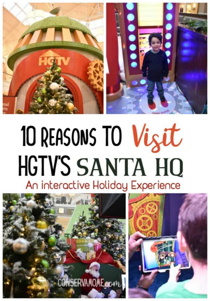 10 Reasons to Visit HGTV's Santa HQ - ConservaMom