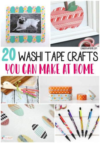 ConservaMom - 20 Creative & Fun Washi Tape Craft Ideas : DIY Craft Ideas