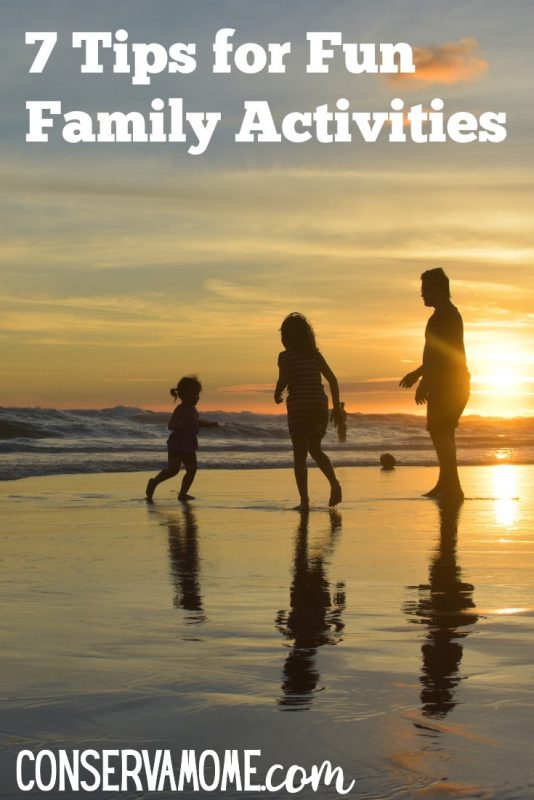 7 Tips for Family Fun Activities to keep your family active