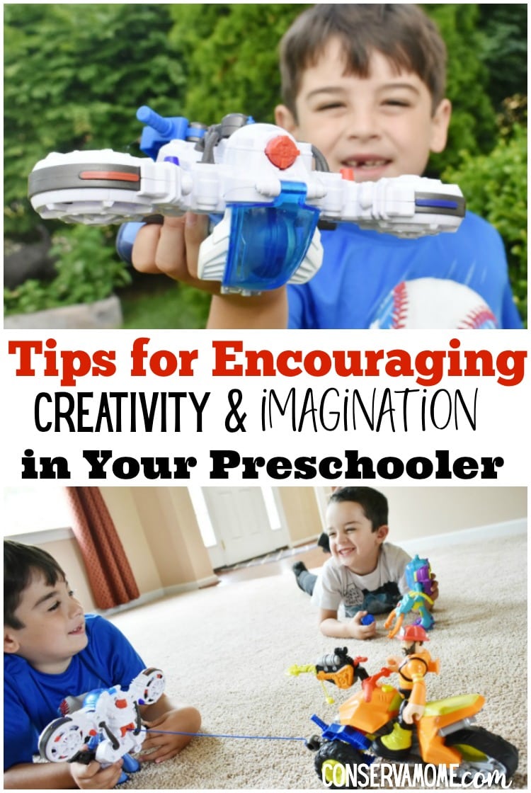 Tips for Encouraging Creativity & Imagination in your Preschooler
