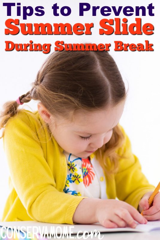 Tips to Prevent Summer Slide During Summer Break - ConservaMom