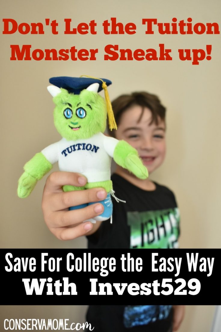 Save For College the Easy Way with Invest529 - ConservaMom