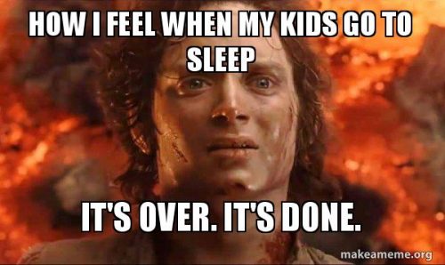 25 Memes that Sum up How Hard Bedtime is with kids - ConservaMom