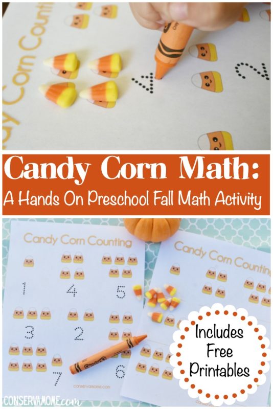 Candy Corn Counting : A Hands On Preschool Fall Math Activity
