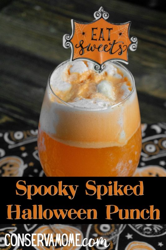 Spooky Spiked Halloween Punch Recipe - ConservaMom