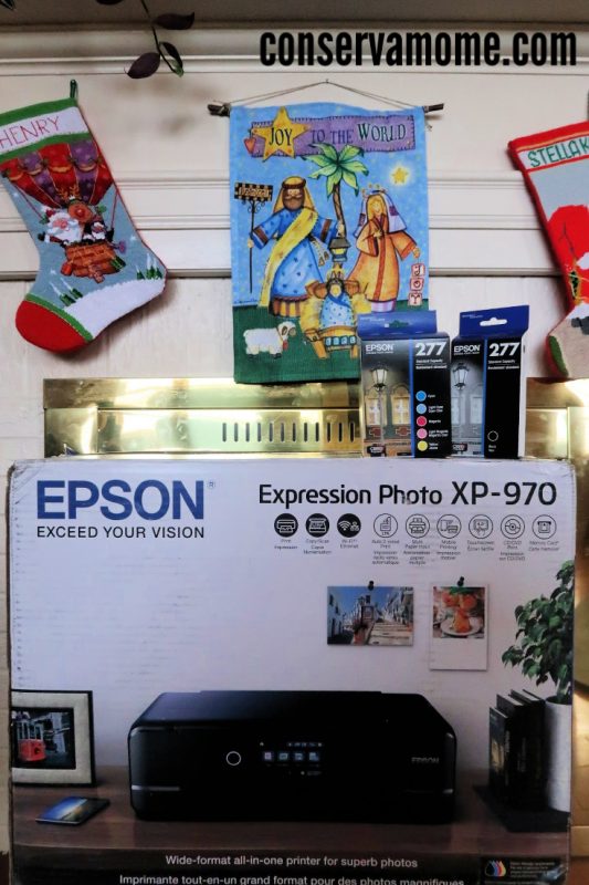 Epson Printer Review and Holiday Sensory Activity - ConservaMom