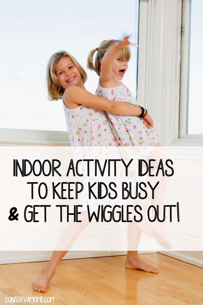 Indoor Activity Ideas to Keep Kids Busy - ConservaMom