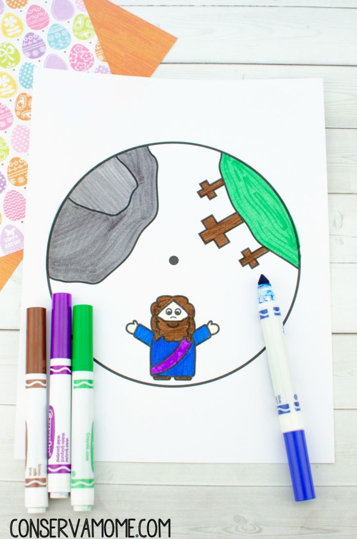 Resurrection Easter Craft : A Printable Easter Story Craft