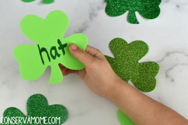 St.Patrick's Day Literacy Memory Match - ConservaMom