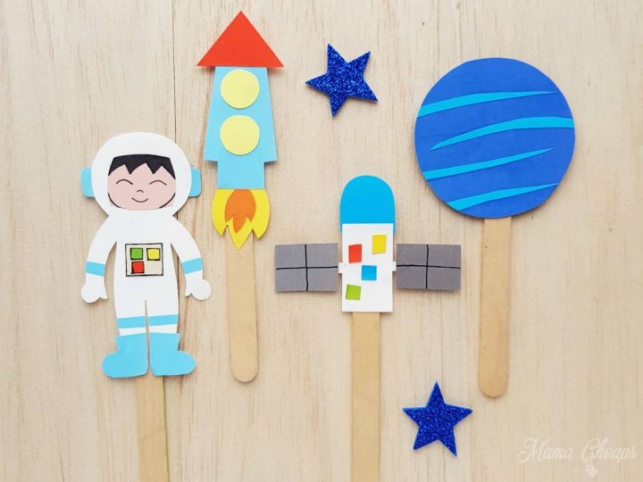 20+ Outer Space Crafts for Kids That are Out of this World