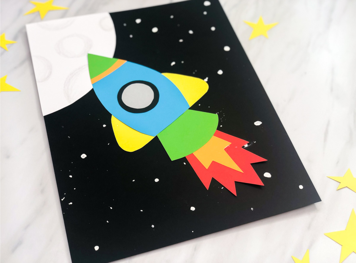 20+ Outer Space Crafts for Kids That are Out of this World