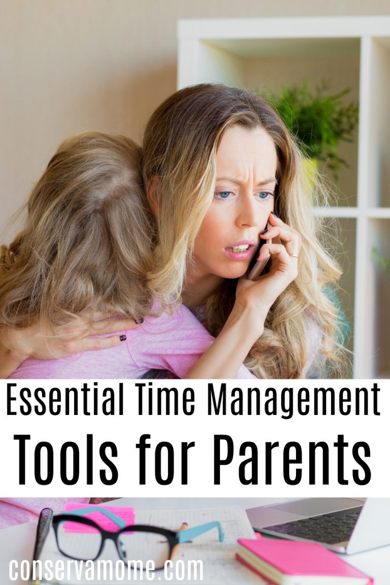Essential Time Management Tools for Parents - ConservaMom