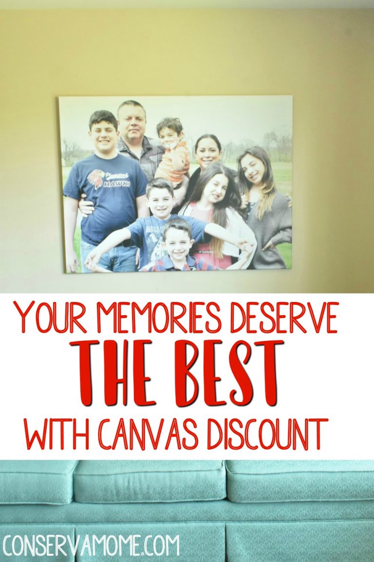 Your Memories Deserve the best with Canvas Discount - ConservaMom