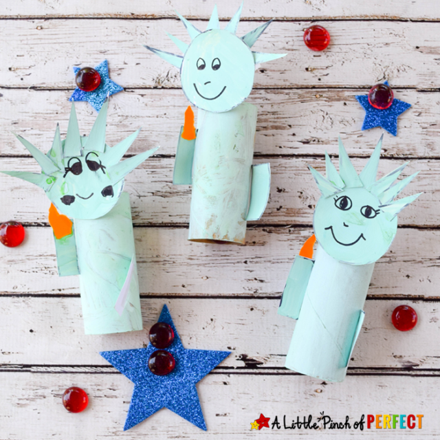60+ Patriotic Crafts - Perfect for Fourth of July, Memorial Day and ...