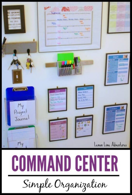 20 Inspiring Family Command Centers - ConservaMom