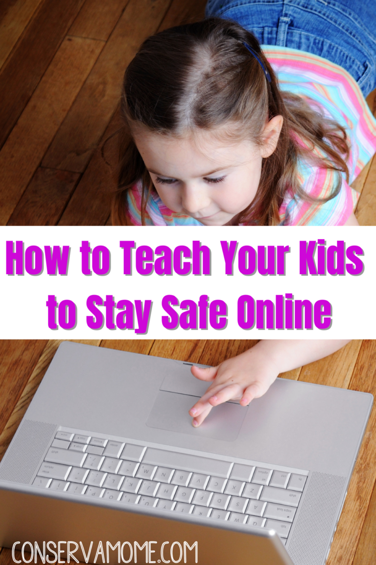 How to Teach Your Kids to Stay Safe Online - ConservaMom