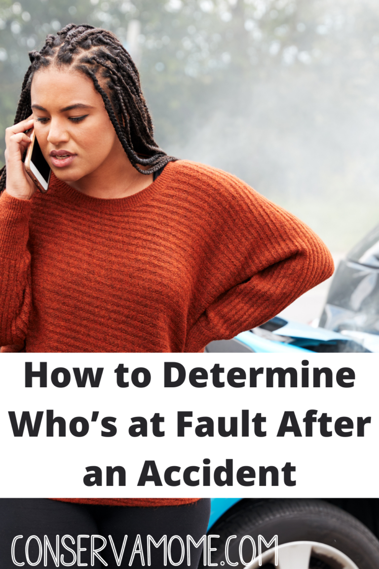 How to Determine Who’s at Fault After an Accident - ConservaMom