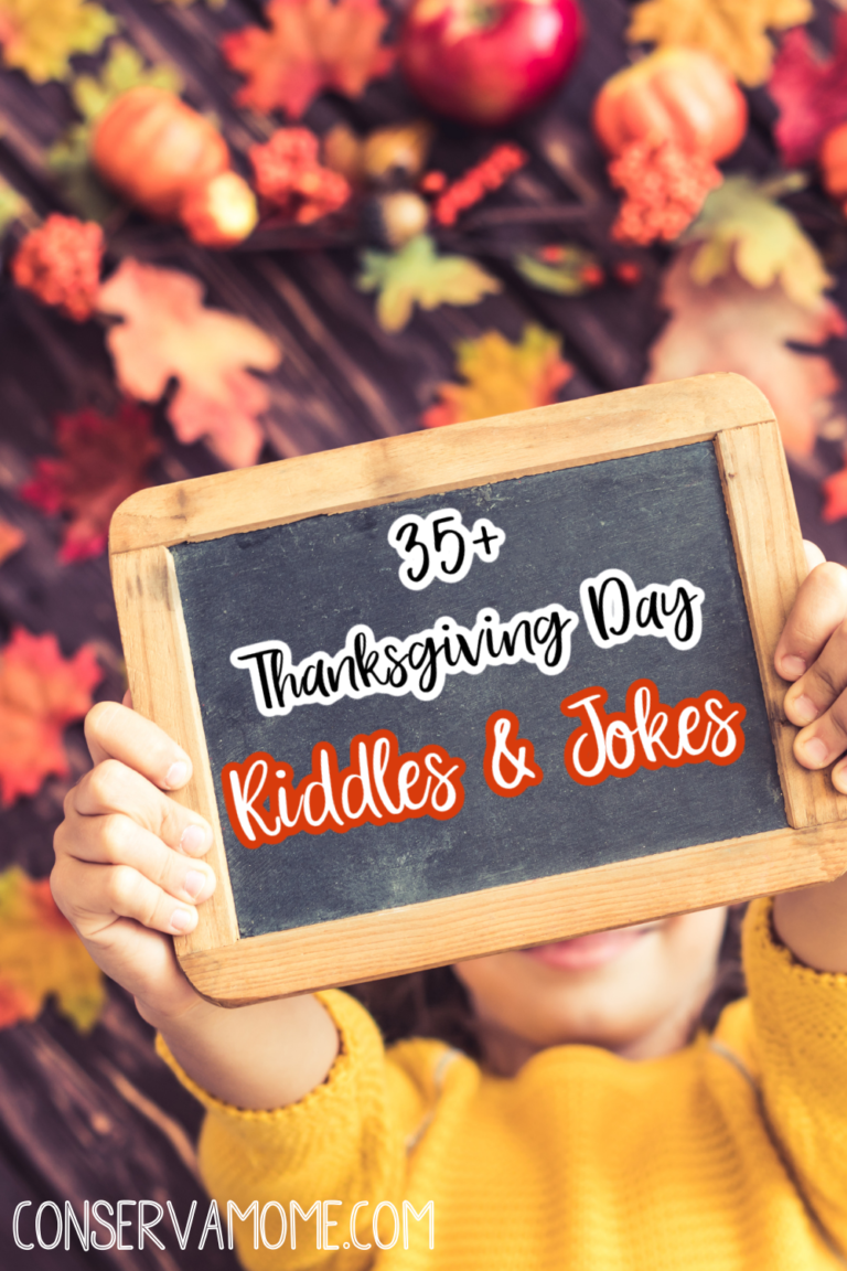 35+ Thanksgiving Day Riddles and Jokes - ConservaMom