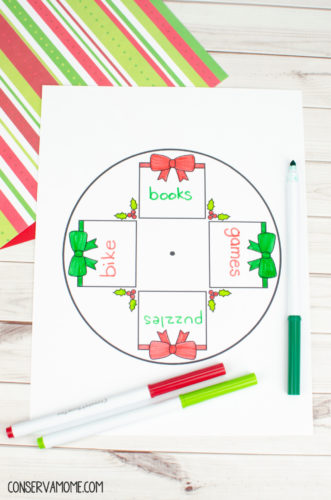 Santa Claus Spinner Craft : An Easy Christmas Craft For Kids